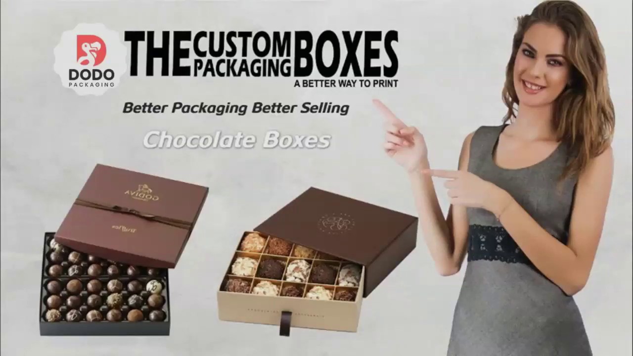 Custom Chocolate Boxes | Custom Truffle Boxes Wholesale | Dodo Packaging!