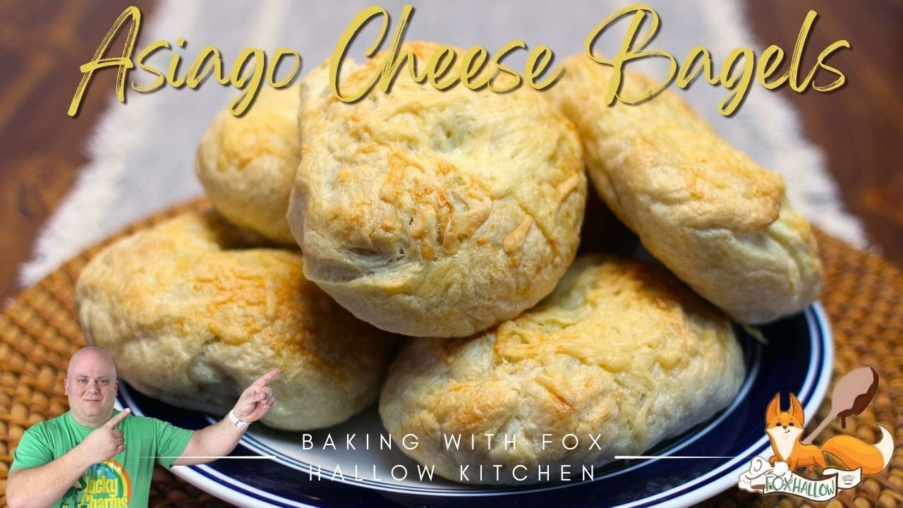Asiago Cheese Bagels
