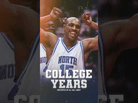 Vince Carter’s College Years | UNC 📚 #ncaa #nbahighlights #shorts