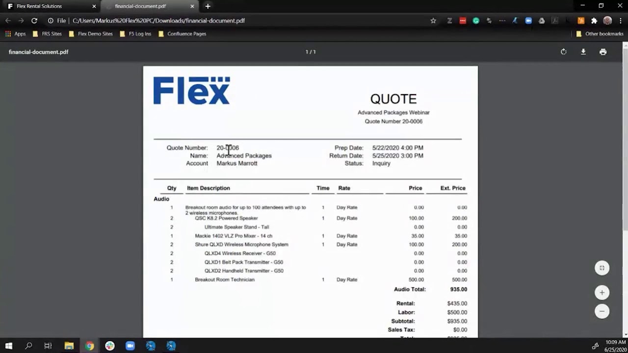 Flex Webinar - Introduction to Custom Reports