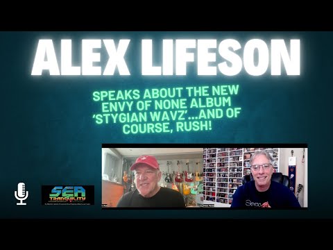 Alex Lifeson Discusses the New Envy of None Album 'Stygian Wavz'...And Of Course Rush!