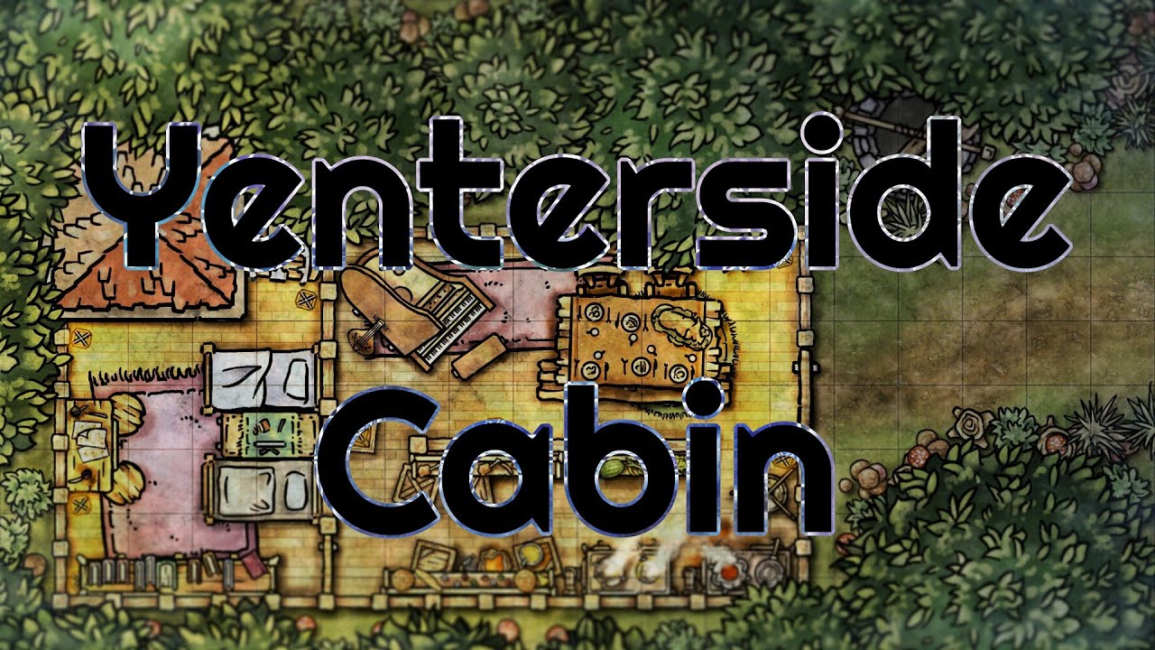 Yenterside Cabin | Timelapse | Battlemaps | Cartography