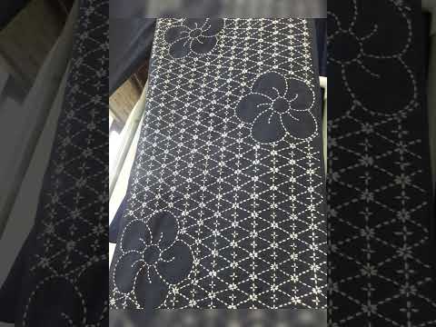 Beautiful Sashiko Embroidery Patterns #sashiko#sashikoembroidery #embroidery#design #handembroidery