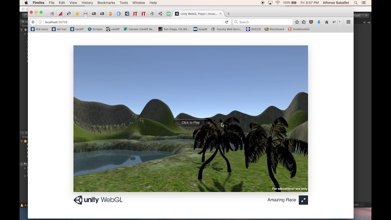 Creating a WebGl Build in Unity3D