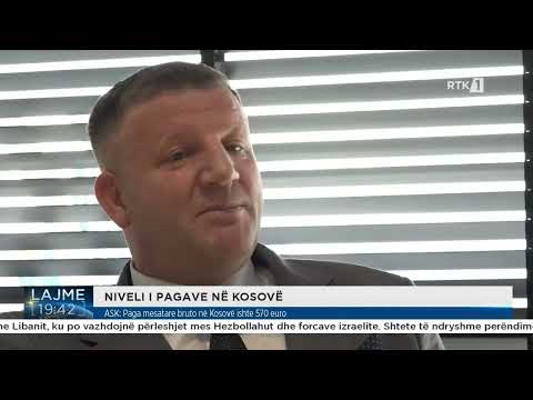 ASK: Paga mesatare bruto në Kosovë ishte 570 euro