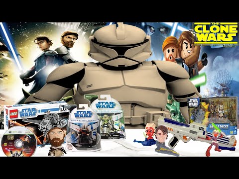 REMEMBER STAR WARS The CLONE WARS 2008 TOYLINE? (Retrospective)