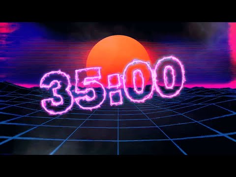 35 Minute Pink Electric Countdown Timer (Online Stopwatch)