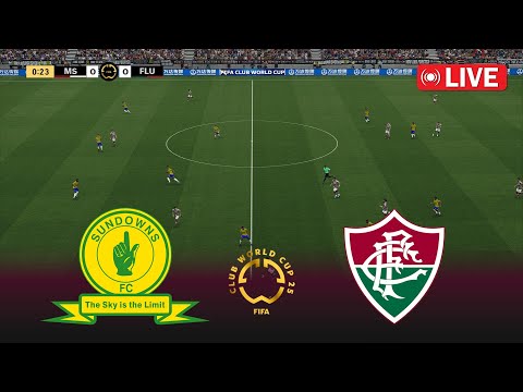 🔴Mamelodi Sundowns vs Fluminense : Live - FIFA Club World Cup 2025 | eFootball Pes 21 Simulation