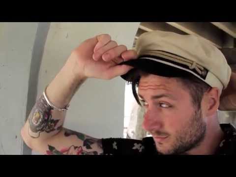 Brixton Fiddler Cream Black Boat/Sailor Hat - Details