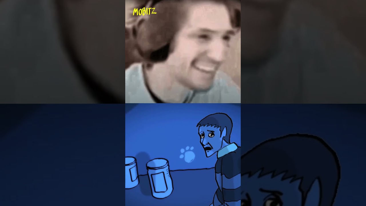 XQC Blues Clues meme #memes #meme #animation #xqc #shorts #short #amv #edit #bluesclues #dark