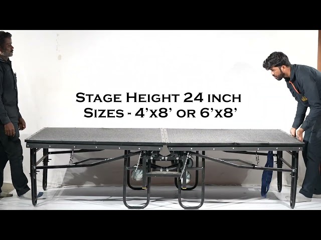 Movable Banquet Stage - 8X6ft Foldable Banquet Stage Service Provider ...