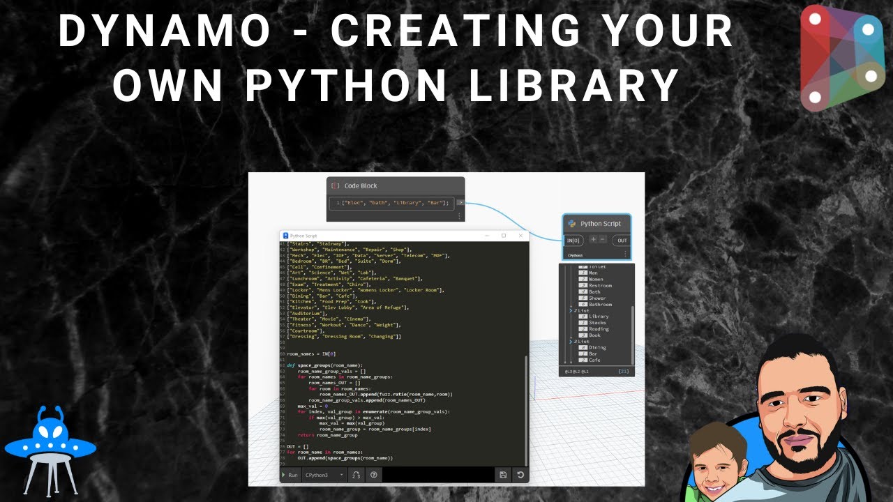 Dynamo | Creating your Own Python Library | Automation