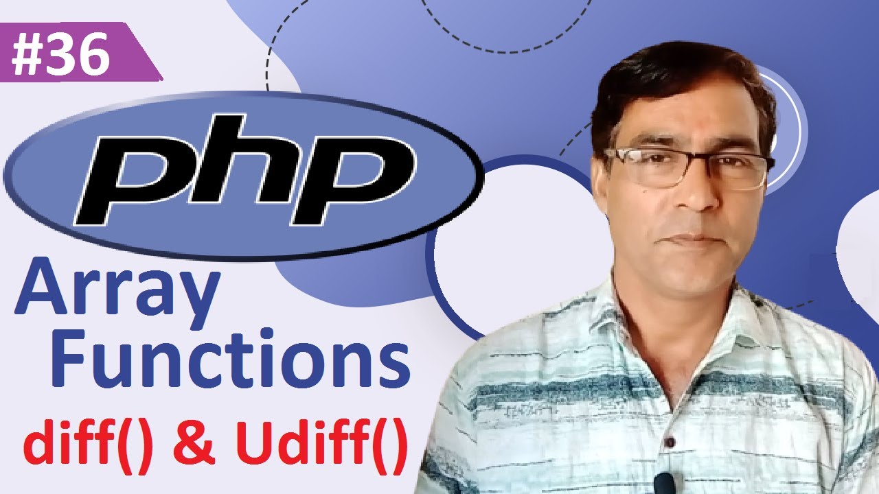 PHP diff() and udiff() function | PHP tutorial for beginners lesson - 36 | PHP array functions