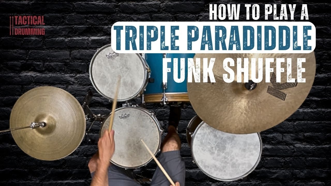 Triple Paradiddle Funk Shuffle: Learn It