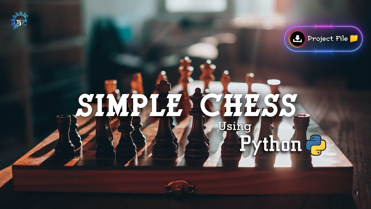 How to create chess game with python || easy online chess game with python tutorial || Download File