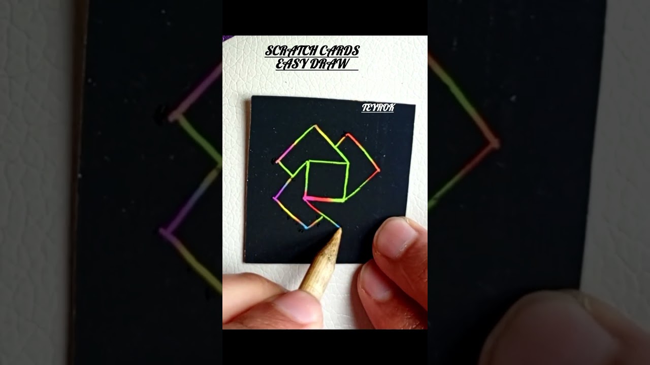 3 d scratch cards draw#scratch #scratch #shorts