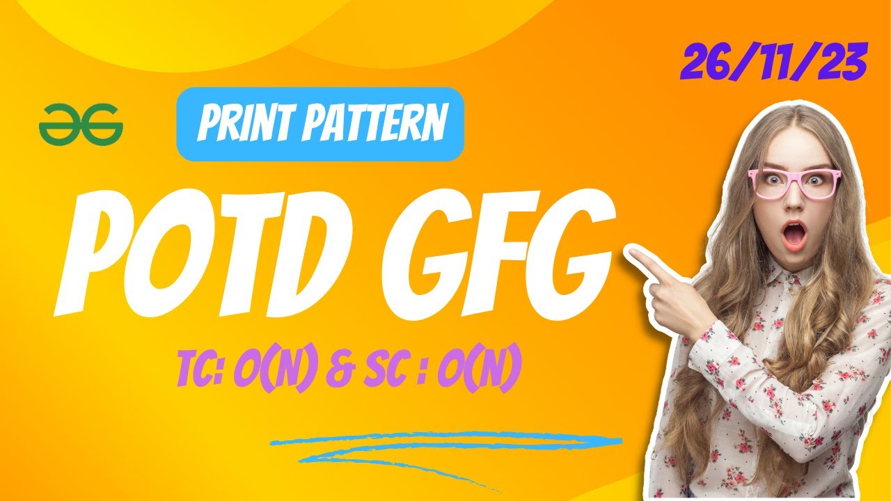 Print Pattern || POTD GFG || math