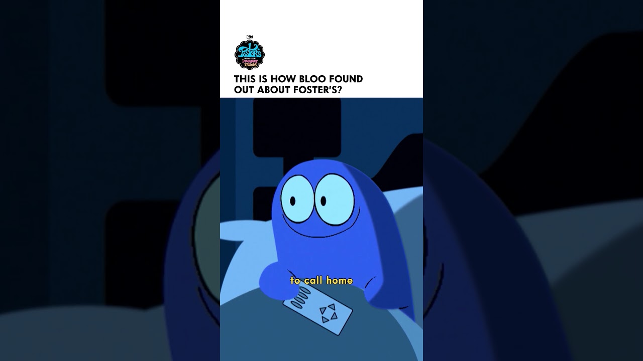 Welcome home Bloo 💙🏡 #cartoonnetwork #fostershomeforimaginaryfriends #bloo #fosters #nostalgia