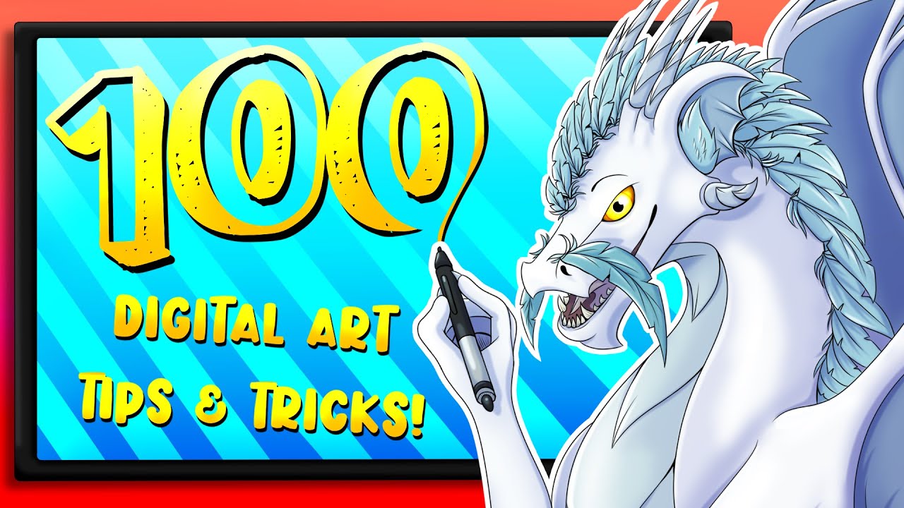 100 Digital Art Tips & Tricks! For both beginners and experts!