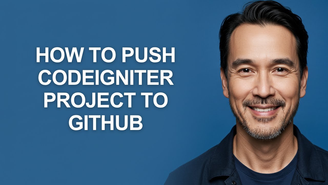 How to Push Codeigniter Project to Github - KevinHowTo