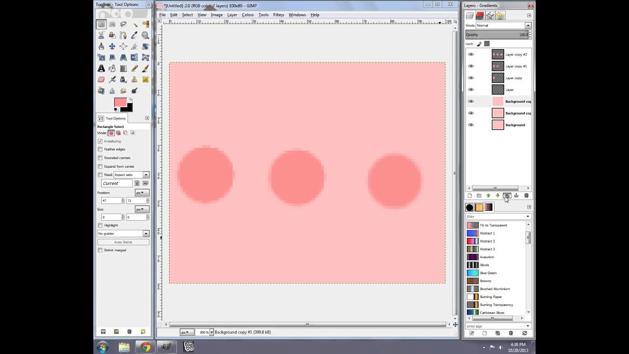 Simple Pending icon tutorial for IMVU (GIMP)