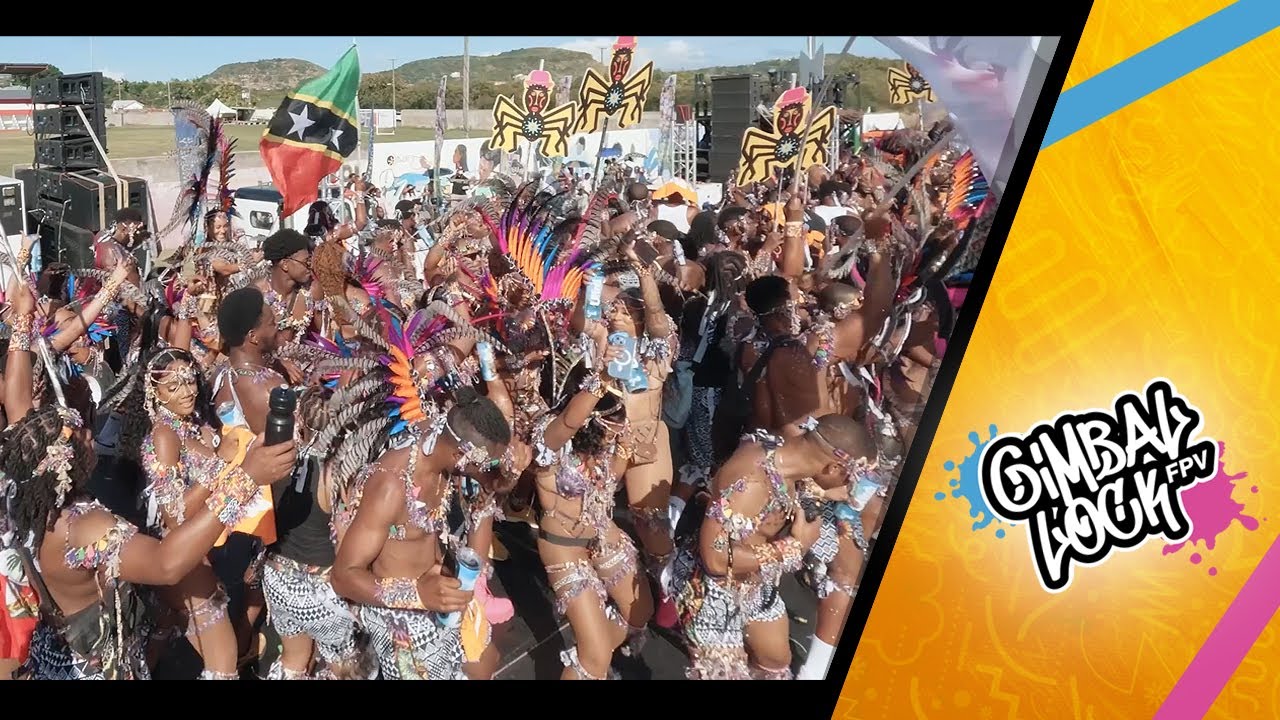St. Kitts and Nevis Carnival 2025 | Cinematic Drone Shots