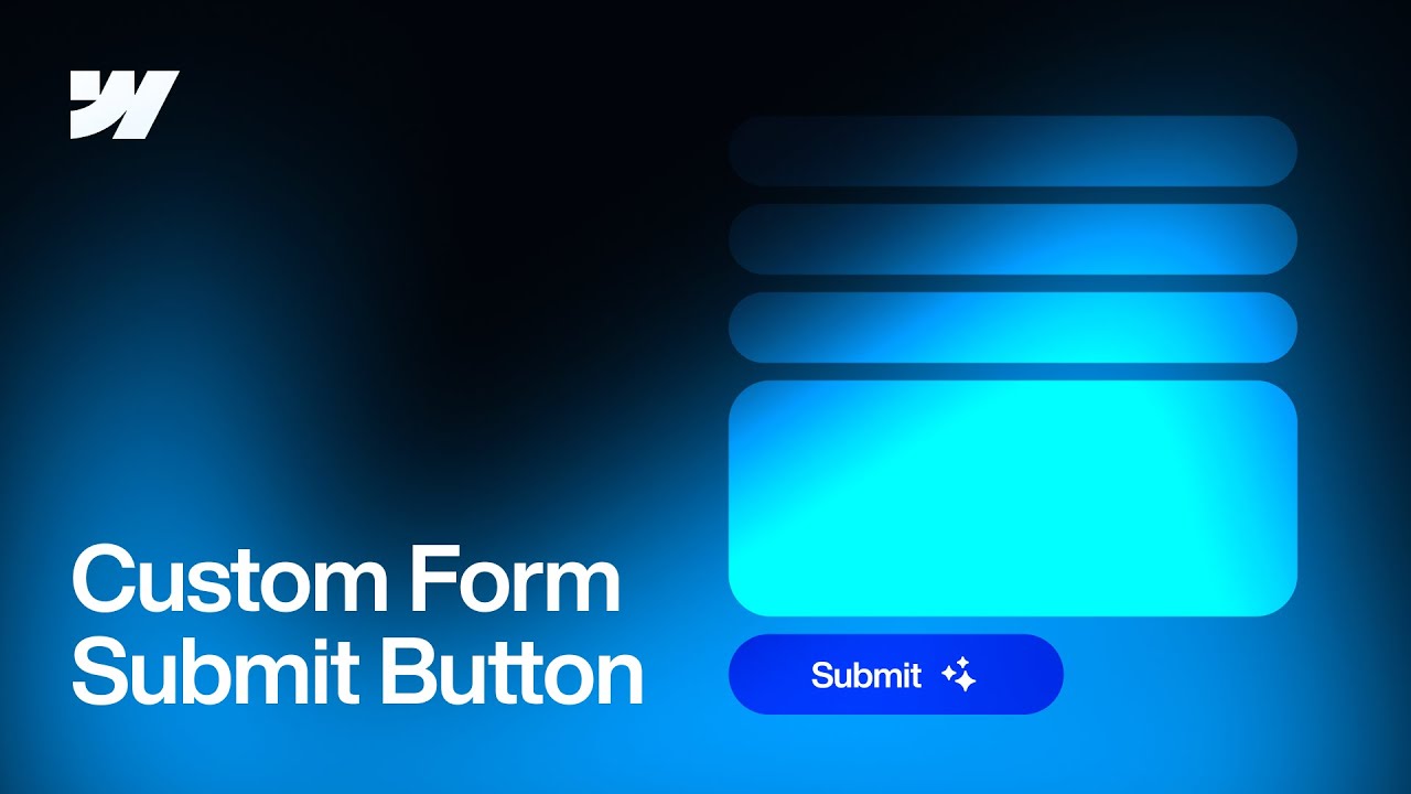 How to Style Form Submit Button in Webflow