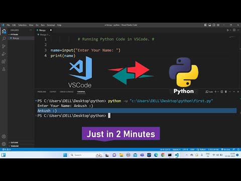 Learn How to Run Python Program in Visual Studio Code | Learn Coding - Mind Luster