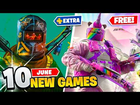 10 New Games June (3 FREE GAMES)