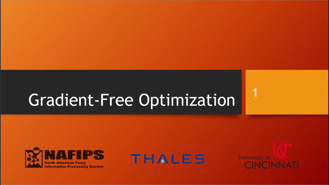 XFC 2024 - Seminar - Gradient-Free Optimization