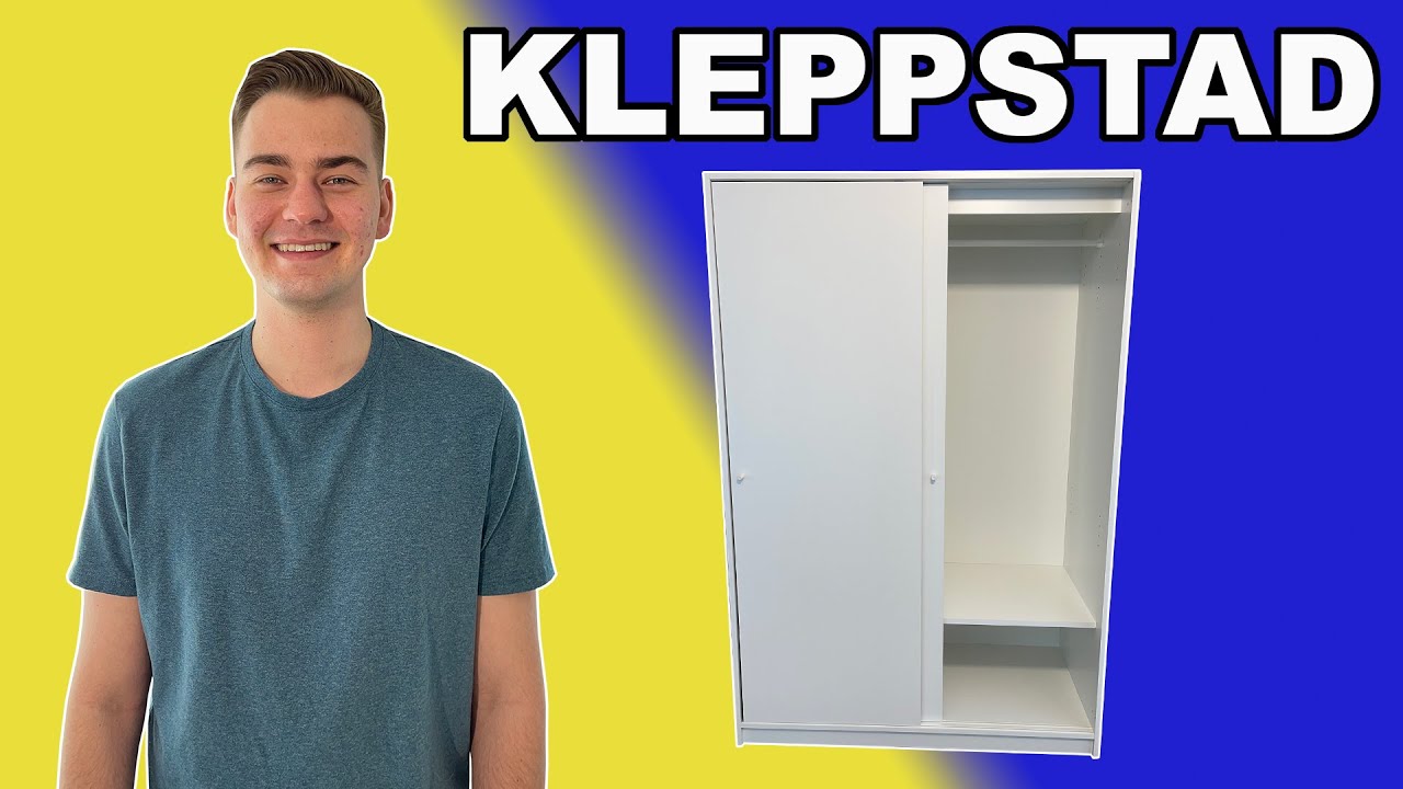 Easy to Follow IKEA Kleppstad Wardrobe Tutorial