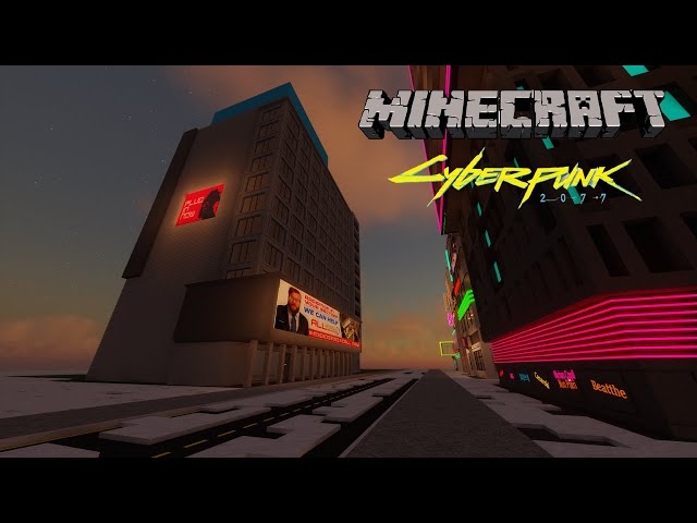 Minecraft | Building a Cyberpunk style Apartment [little tiles ...