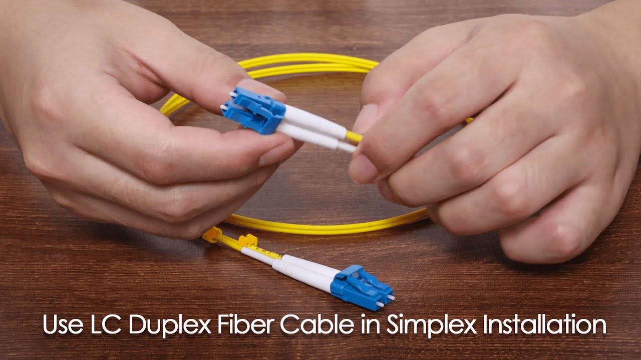Can LC Duplex Fiber Optic Cable Be Used in Simplex Installation?