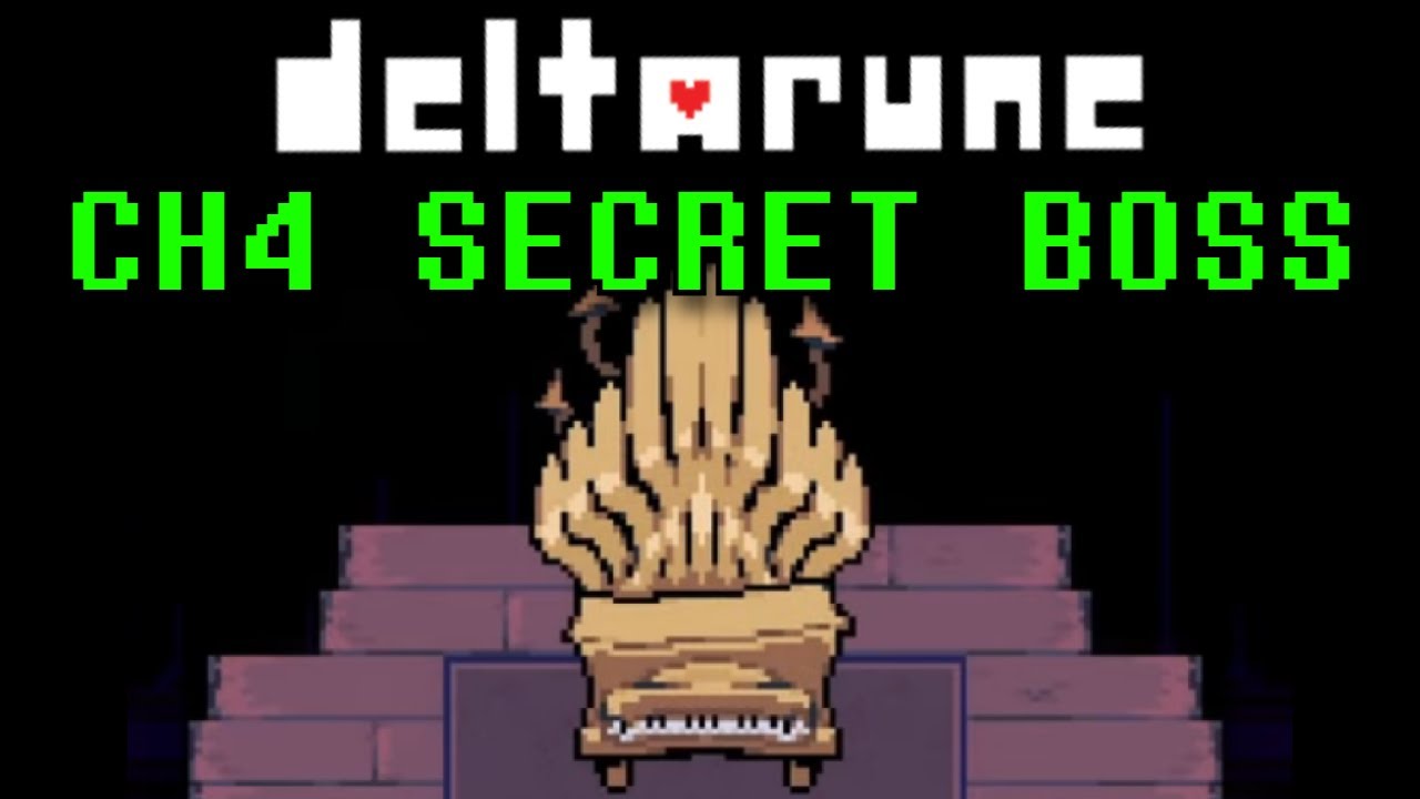 Deltarune Chapter 4 Secret Boss Guide