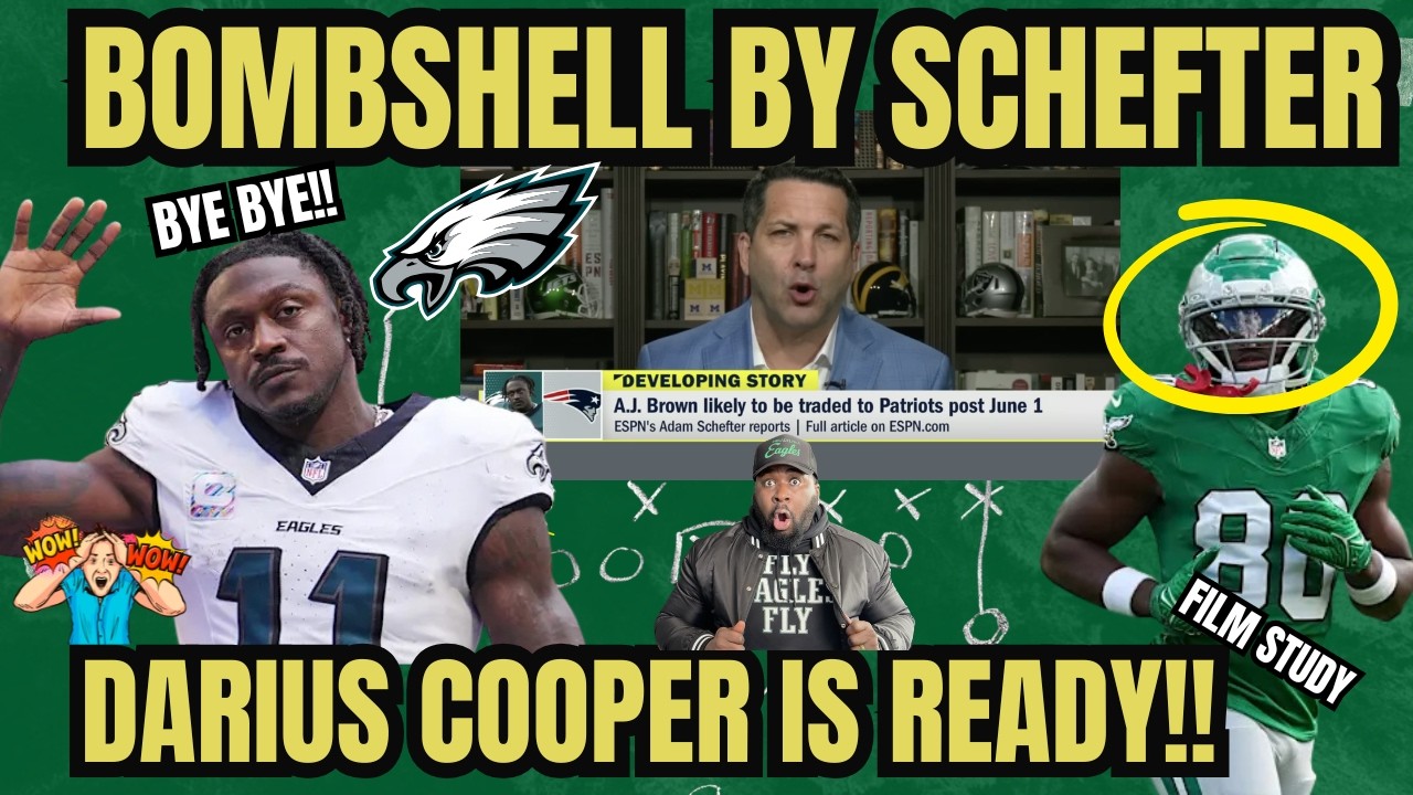 Eagles BOMBSHELL AJ Brown news sets up PERFECTLY for Darius Cooper | Howie Laced it!