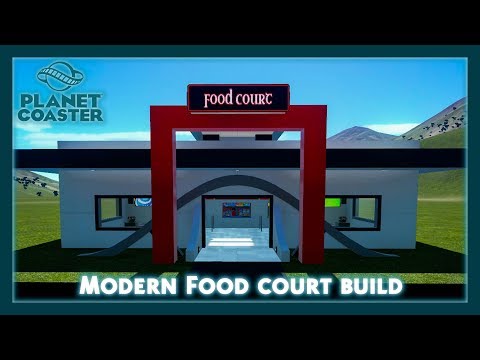 Steam Community :: Video :: Planet Coaster Modern Food Court build