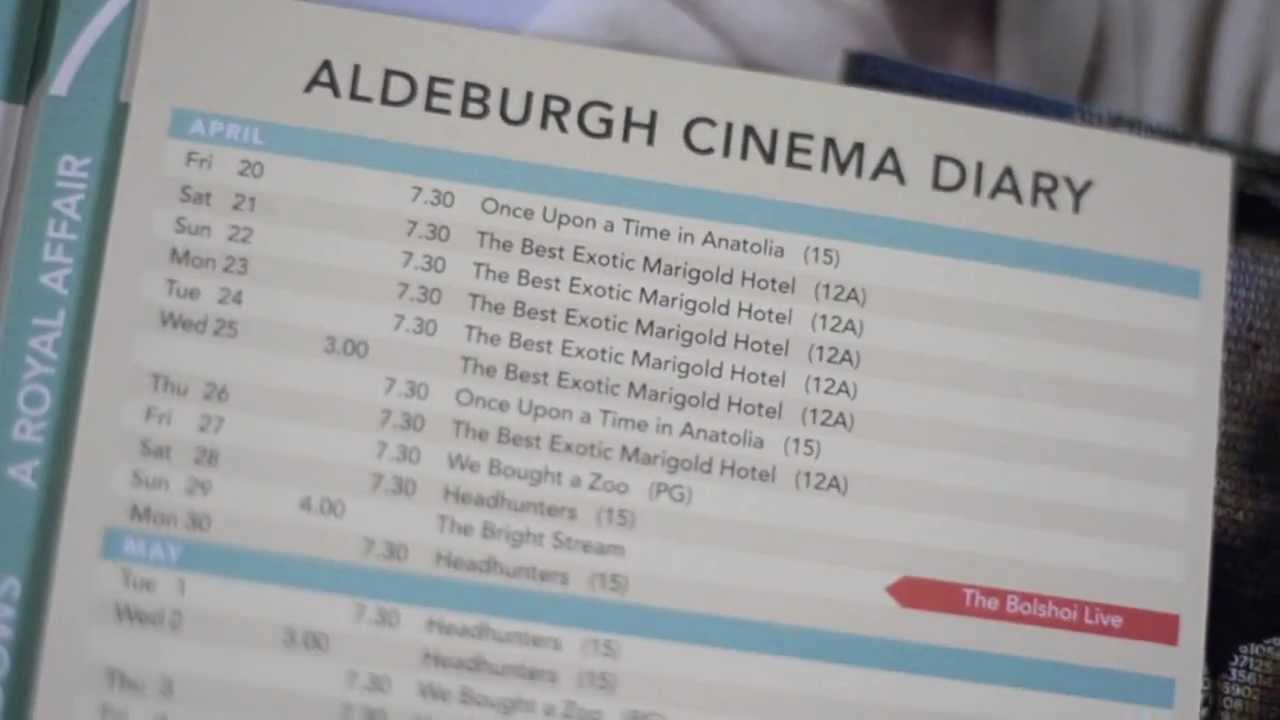 Albeburgh Cinema Programme