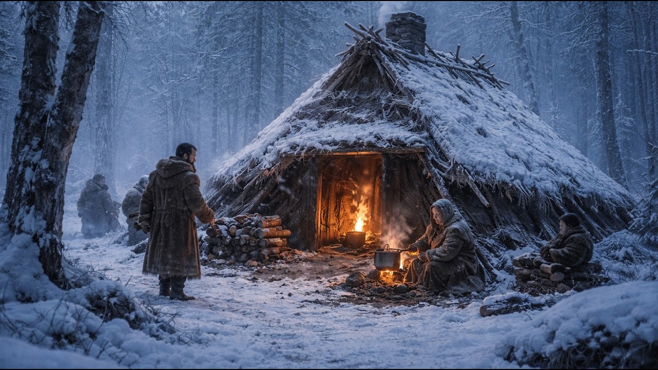 How Medieval Families Survived Winter Inside One Room