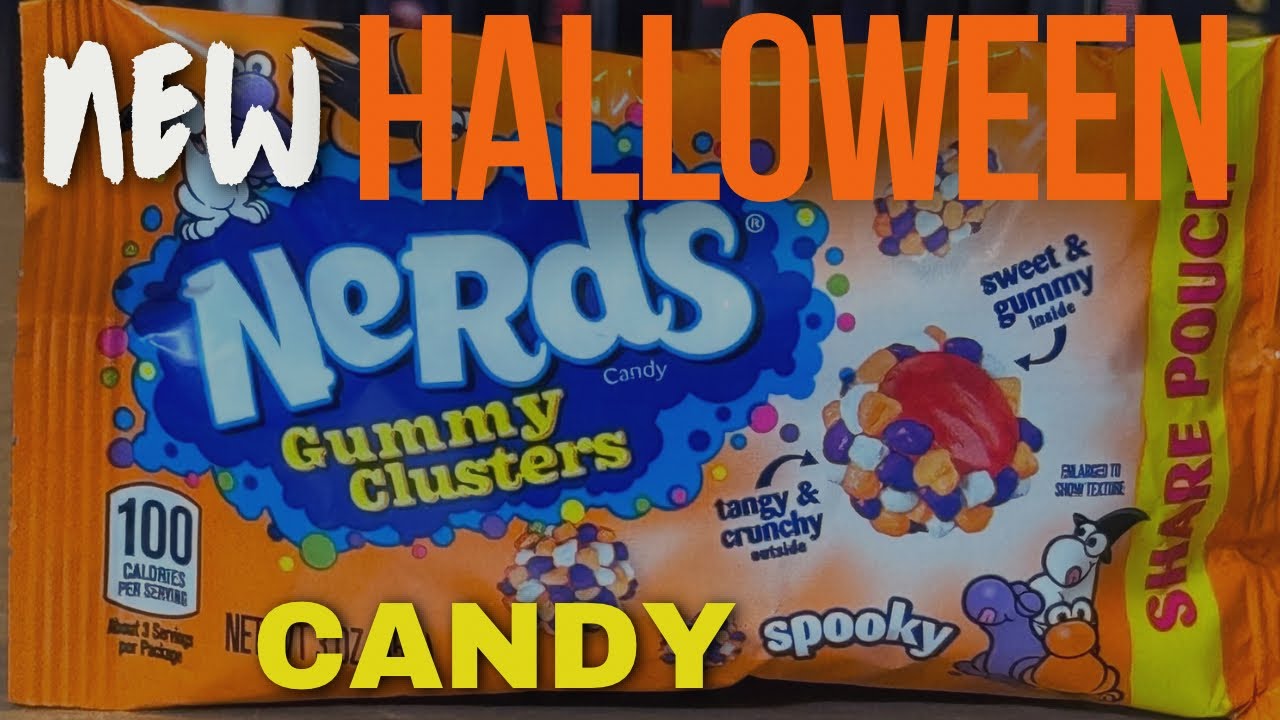 Tasting New Halloween Candy: Spooky Nerds Gummy Clusters