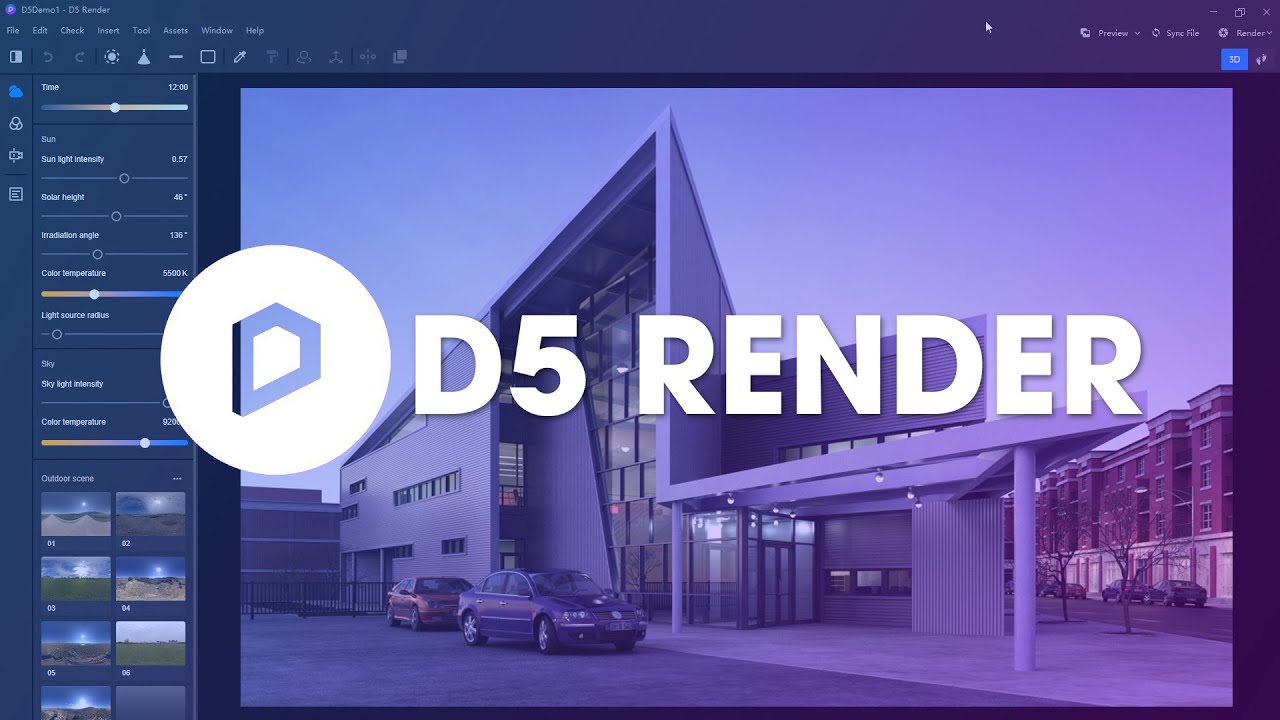 D5 Render - Realtime Raytracing Technology | First Look