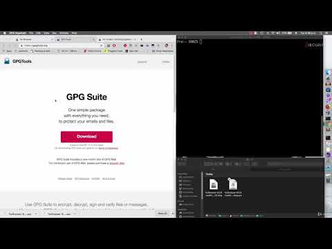 Verifying & Installing TOR Browser on Mac OS X