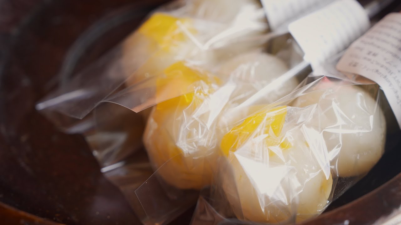 Oyatsu Aoi pop-up serves homemade wagashi, a Japanese sweet, in Houston