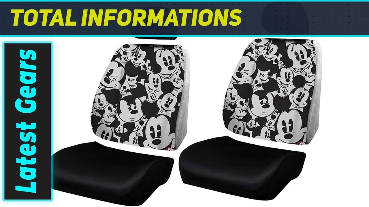 Plasticolor Mickey Mouse Seat Covers: Amazing Disney Upgrade!