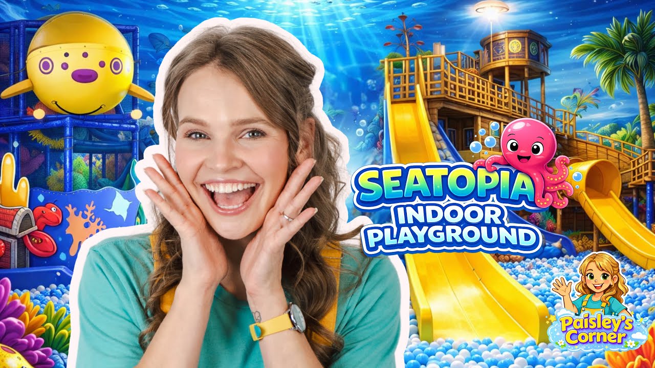 Indoor Playground for Kids | Ocean Adventure at Seatopia with Silly Miss Lily 🐙 Fun Toddler Learning