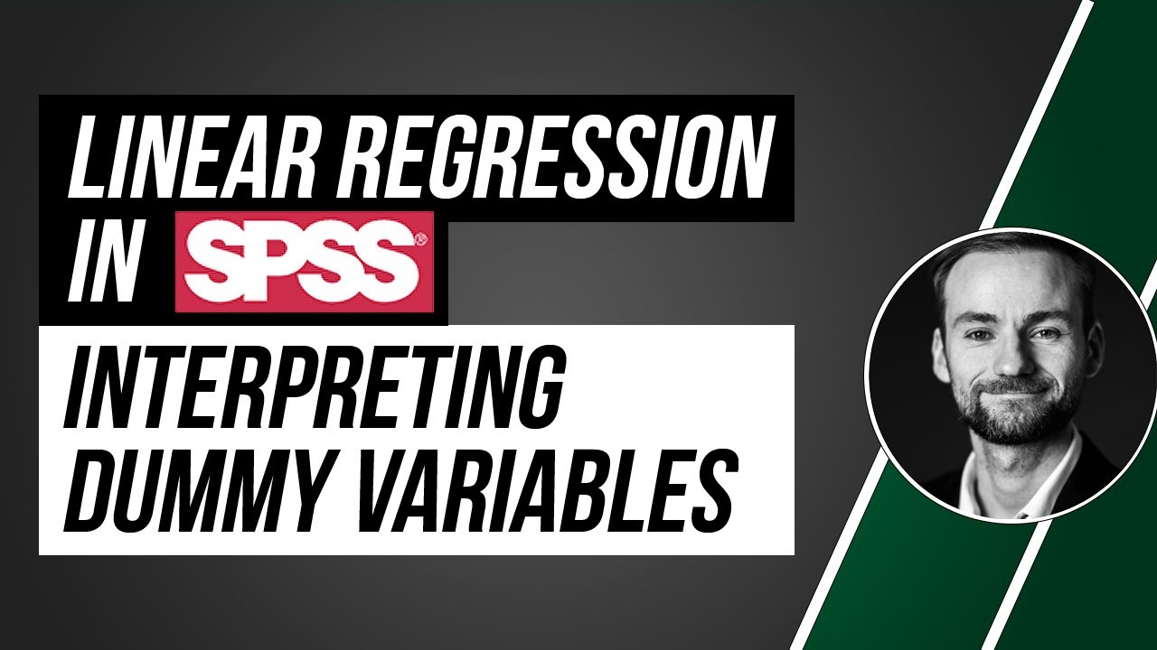 Linear Regression with dummy variables in SPSS
