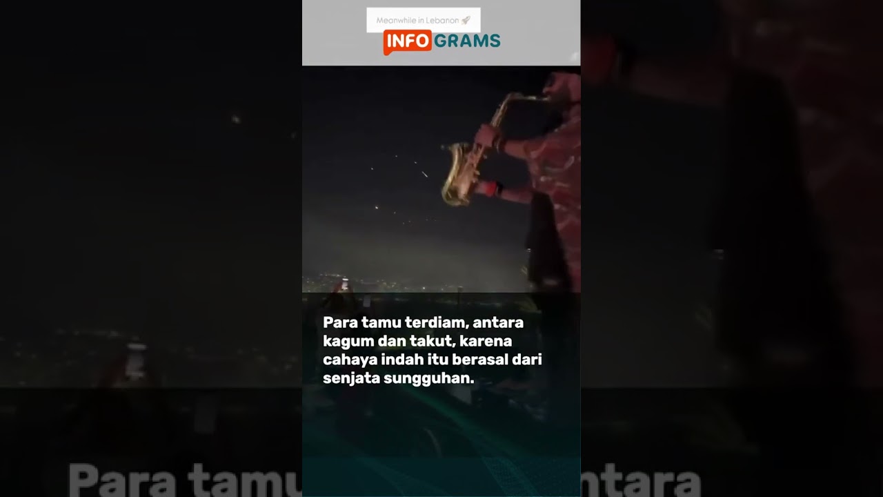 Rudal Iran Menghantam Israel Sambil Pengantin Rayakan Pernikahan di Tengah Medan Perang