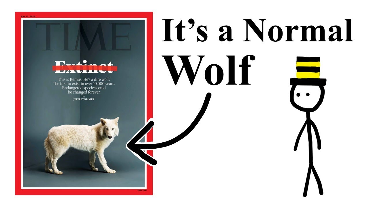 Scientists did NOT bring dire wolves back from extinction