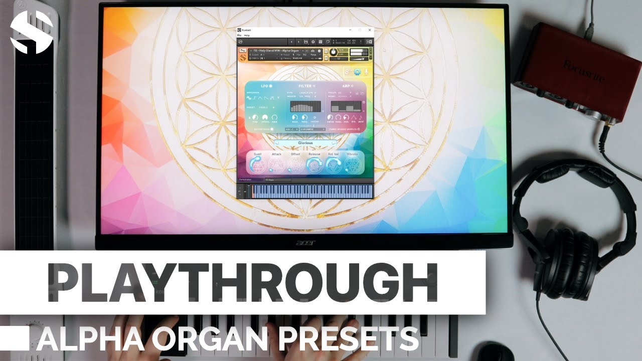 Alpha Organ - Preset Playthrough