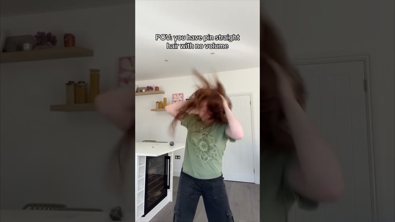 POV YOU HAVE PIN STRAIGHT HAIR WITH NO VOLUME