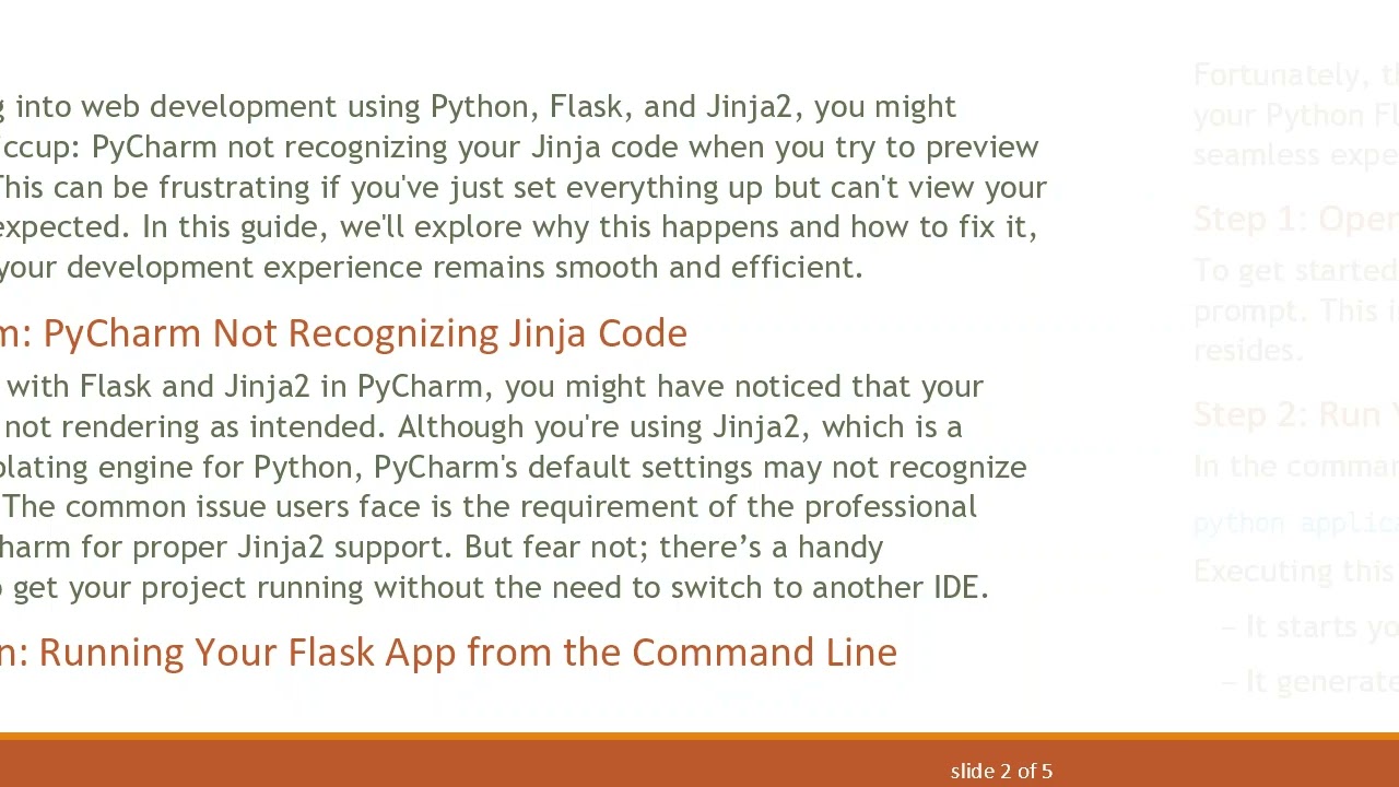 How to Properly Set Up Jinja2 in PyCharm for Your Python Projects